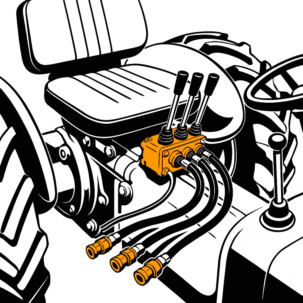 Hydraulic Remote Valve Kits for Tractors | Single, Dual, Triple ...