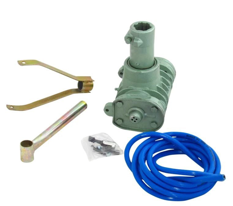 Tractor Pto Air Compressor Twin Cylinder With Hose - Pump Tractor Tyres ...